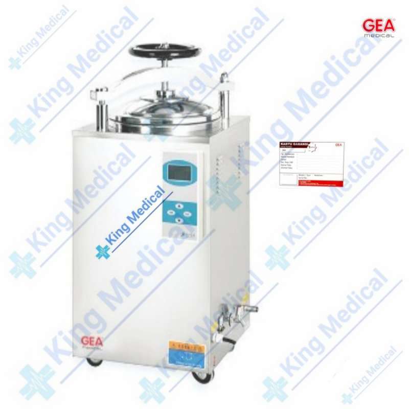 Promo Autoclave 50 Lt Liter Gea Ls 50 Hd Ls 50hd Lcd Display Diskon 33% ...