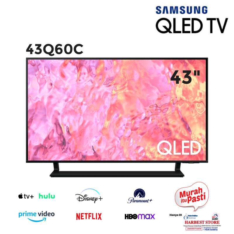 Jual Samsung Qled 4k Quantum Hdr - 43q60c - 43 Inch Smart Tv Dolby ...