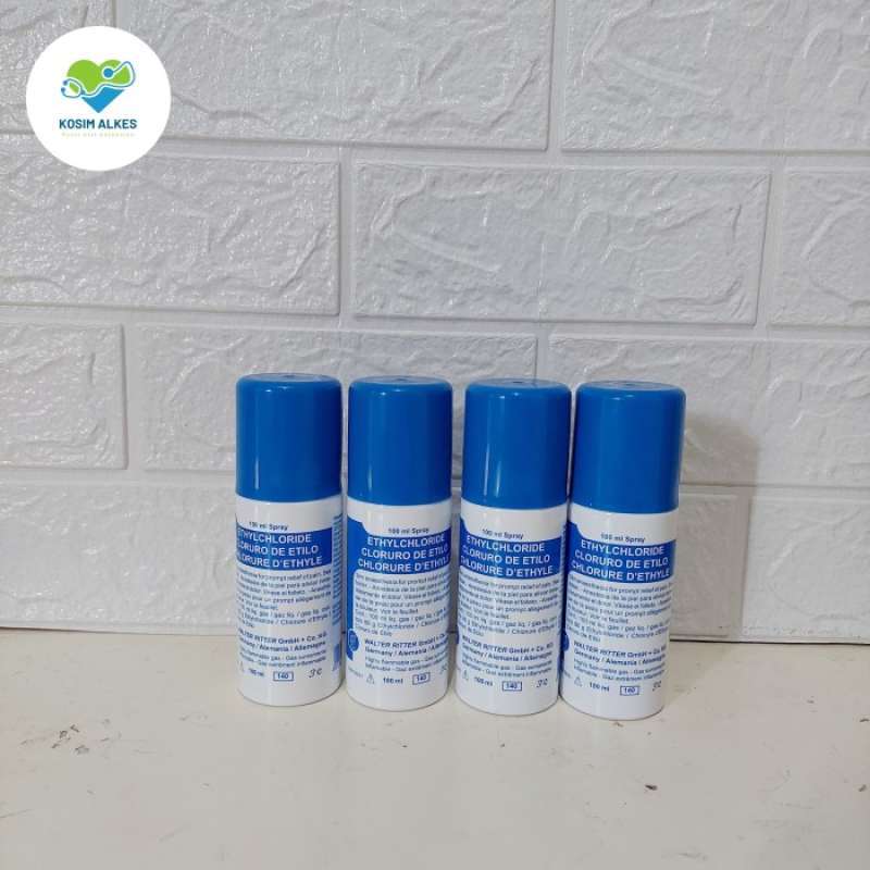 Jual Cloretil Spray 100ml Ethylchloride/no Pain Spray/walter Ritter Di ...