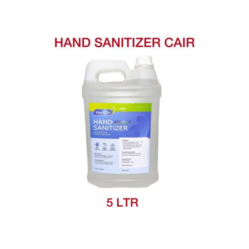 Jual Hand Sanitizer Kemasan 5 Liter Merek Veeklin Di Seller Suzuka ...