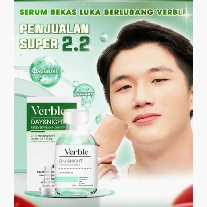 Jual Verble Day/night Serum Bekas Luka Berlubang,bopeng - 1 Botol Di ...