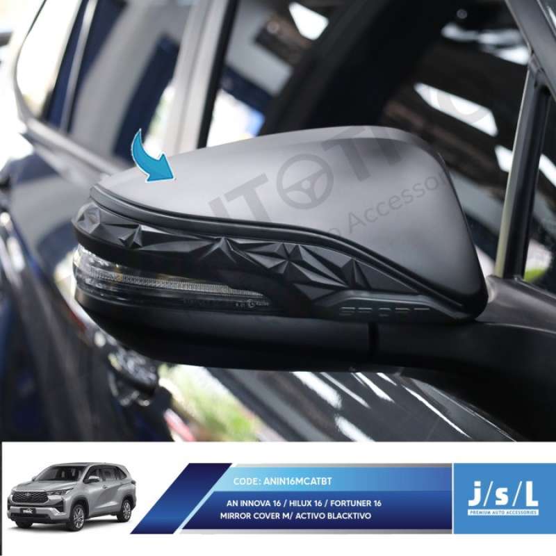 Promo Innova Zenix Mirror Cover Activo Blacktivo Jsl Cover Spion Sale ...
