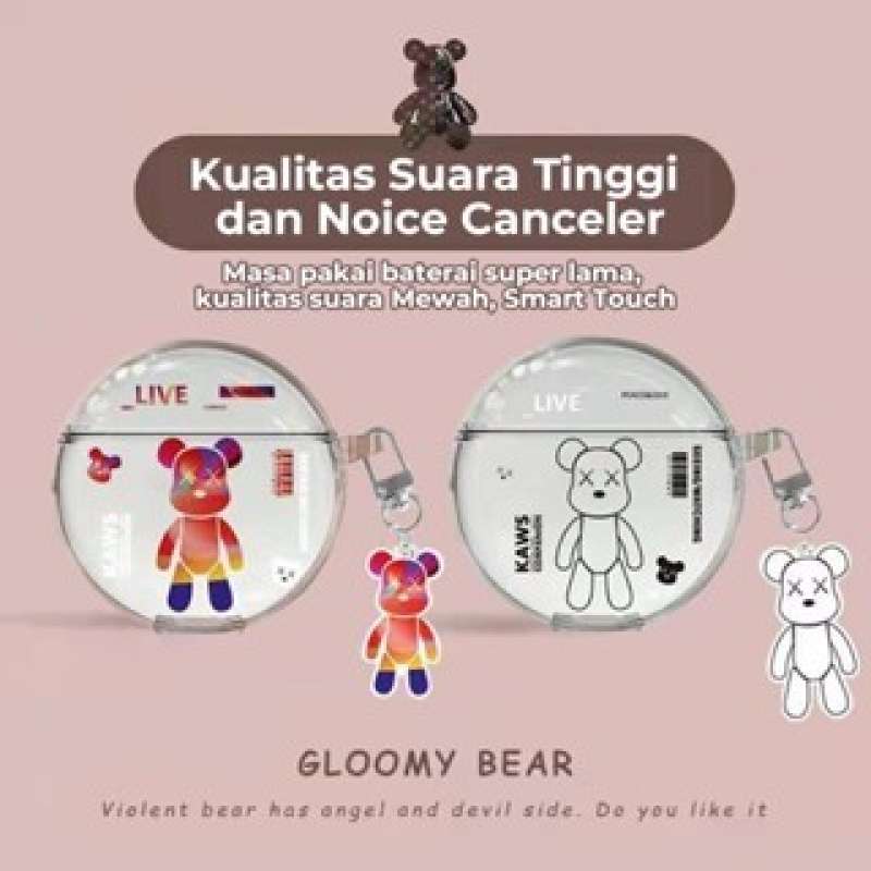 Promo Headset Bluetooth Tws Inpods Pro 6 Dengan Casing Kartun 3d ...