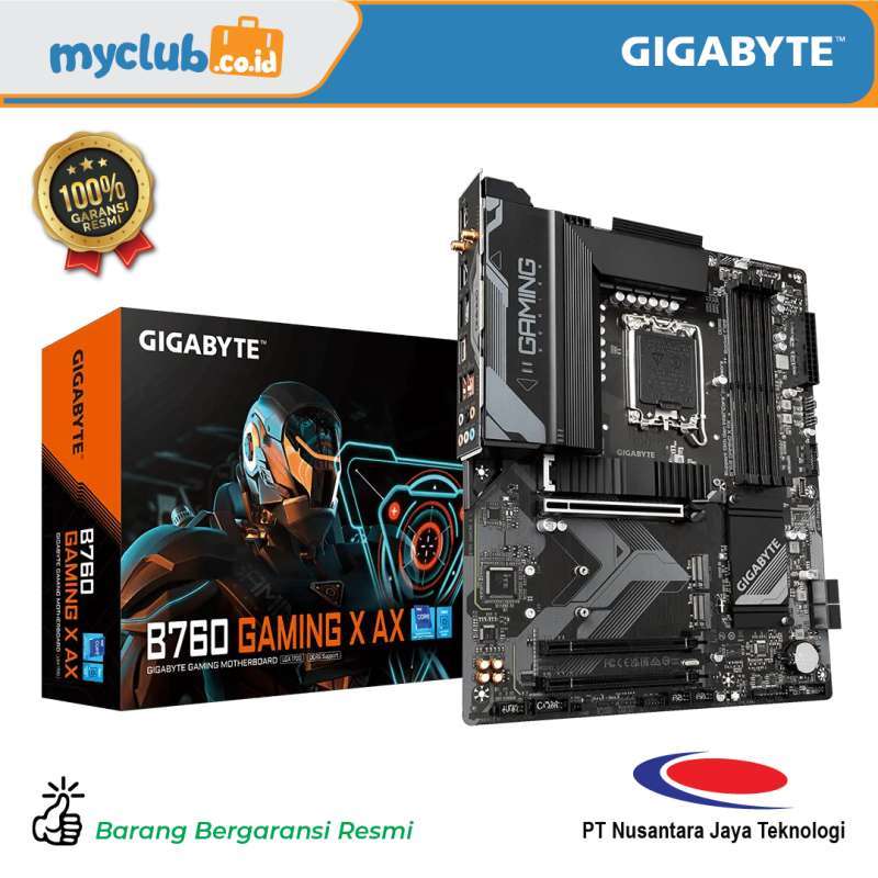 Jual Gigabyte Motherboard Intel B Gaming X Ax Socket Lga Ddr Atx Di Seller Myclub
