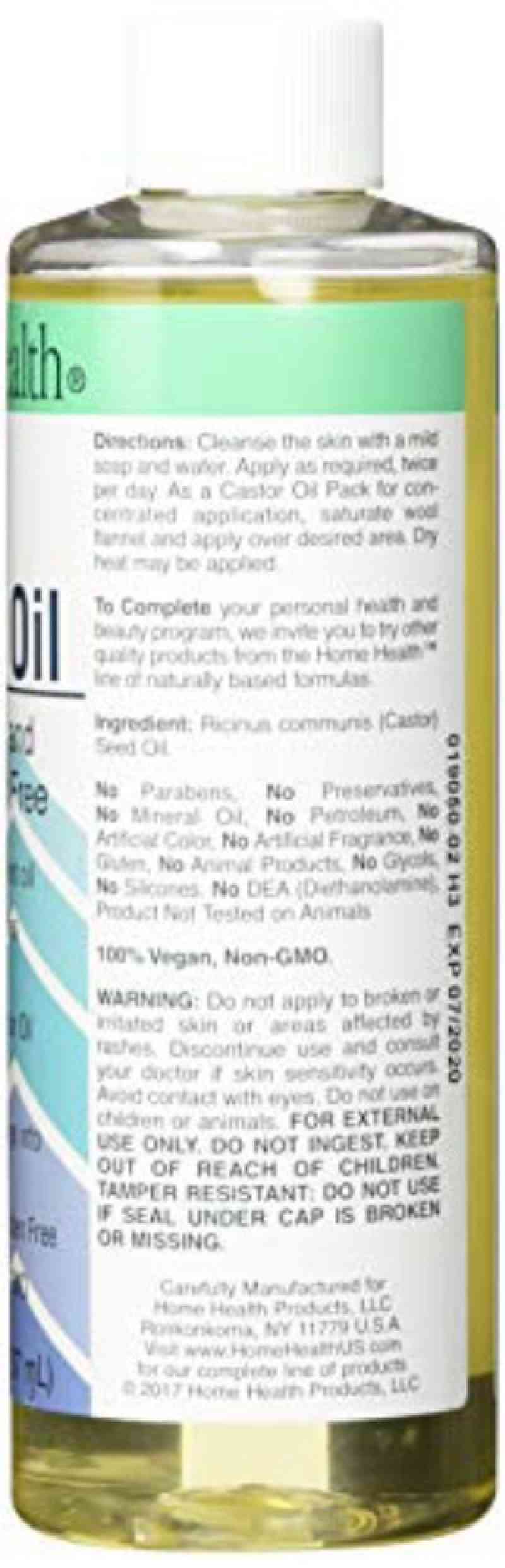 Promo Home Health Original Castor Oil - Promotes Healthy Hair & Skin ...