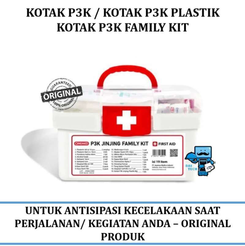 Promo P3k Jinjing / Kotak P3k / Kotak P3k Plastik -produk New - Family ...