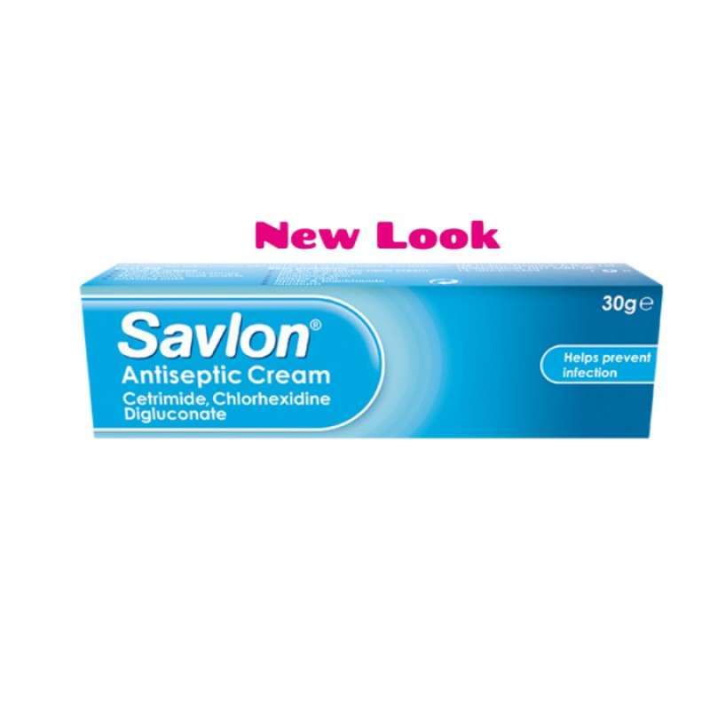 Promo Savlon Antiseptic Cream / Made In Uk / Salep Luka / Tergores ...