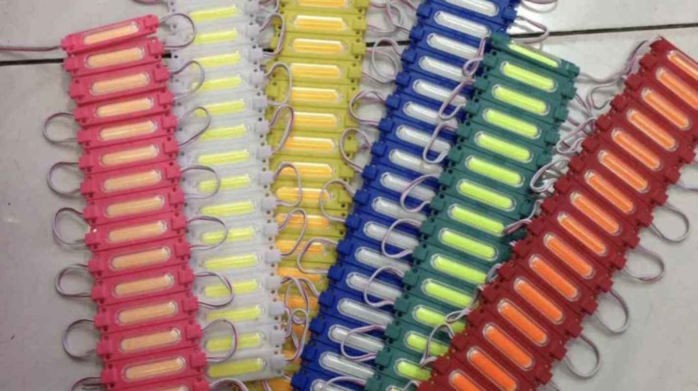 Promo Lampu Kolong Mobil 6 Led Tabung Kaca Sorot Led 1.5 Watt - Merah ...