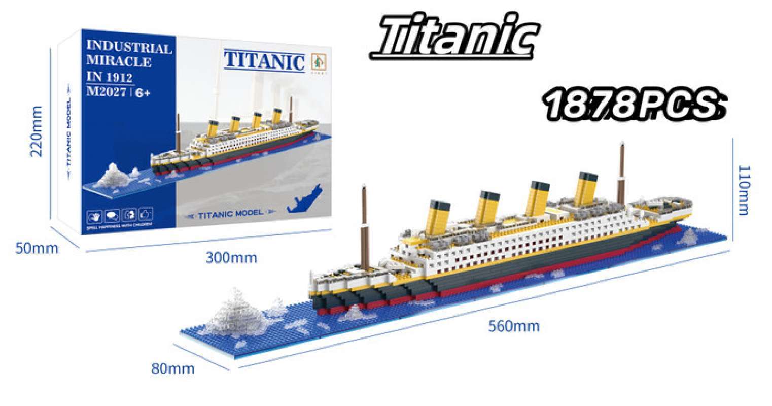 Promo Lego Bricks Titanic Nano Block Titanic Kapal Bricks Titanic Ship ...