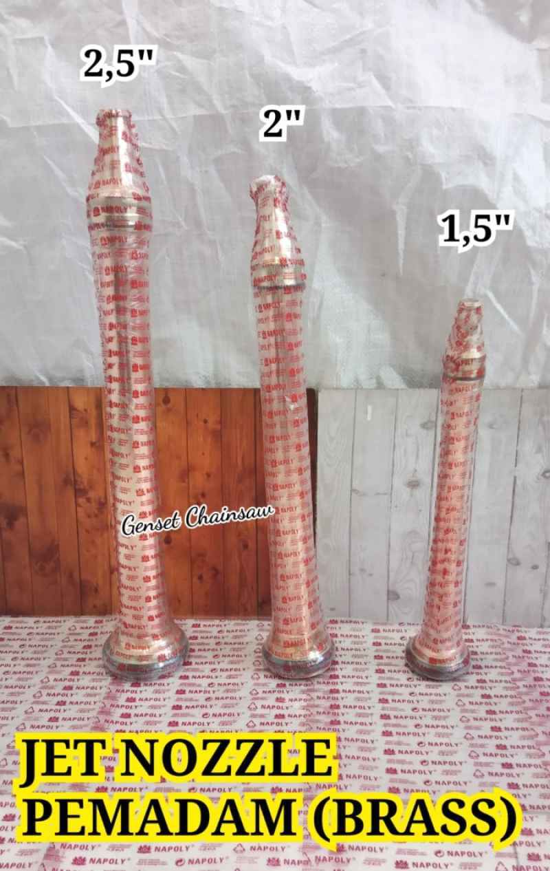 Jual Jet Nozzle 1,5 / 2 / 2.5 Inch Fire Pemadam Kebakaran Hydrant ...