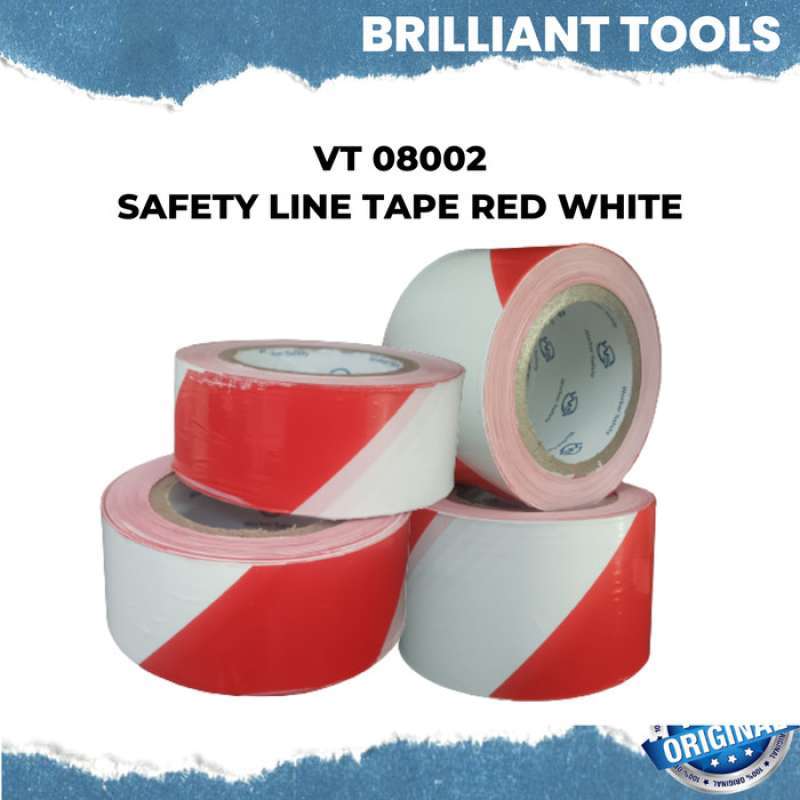 Jual Garis Proyek Merah Putih / Garis Pembatas / Safety Line - 2 X 300 ...