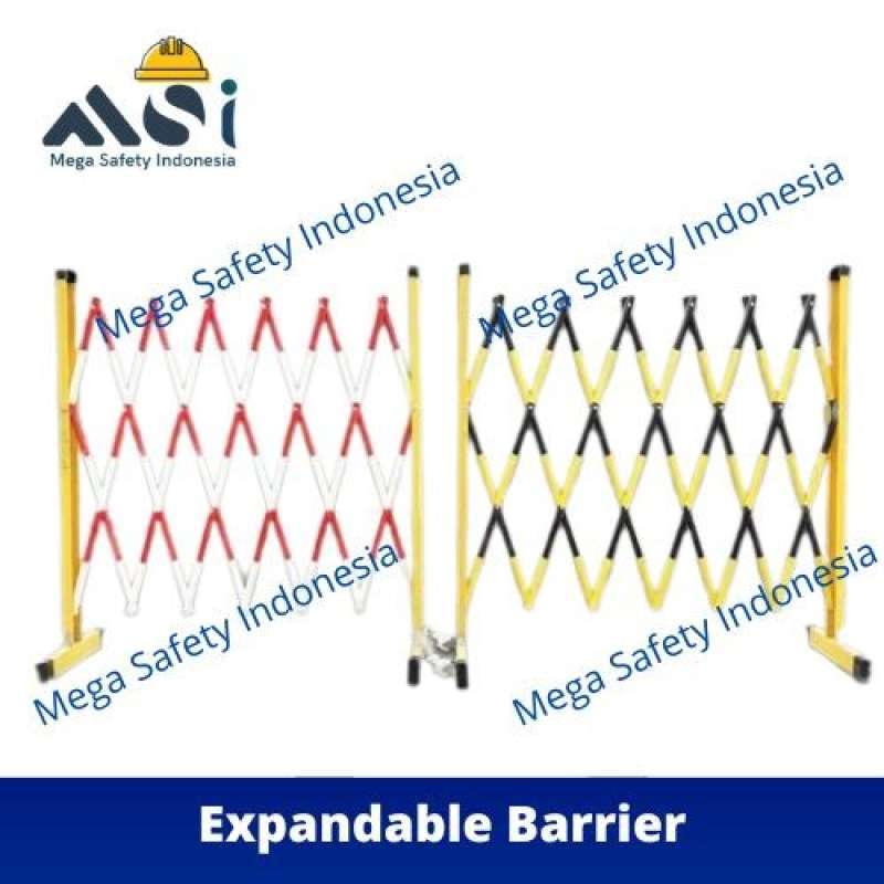 Jual Portable Barrier Gate Expandable   Security Road Pembatas Jalan 