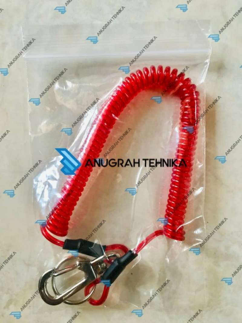 Jual Safety Spring Lanyard For Tools Scaffolding Key Gantungan Kunci ...