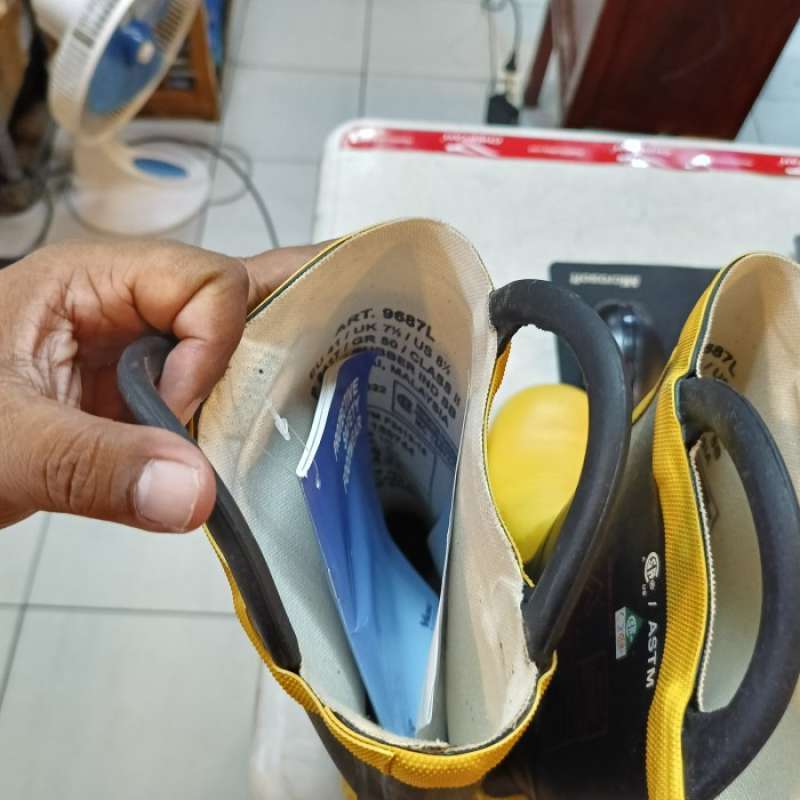 Jual Sepatu Pemadam Kebakaran Harvik Original / Fireman Boot Standar ...