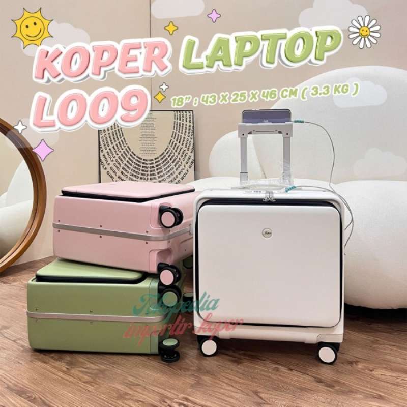 Promo Joshee Koper Laptop Cabin 18 & 20 Inch Koper Pilot Usb Port Tsa ...