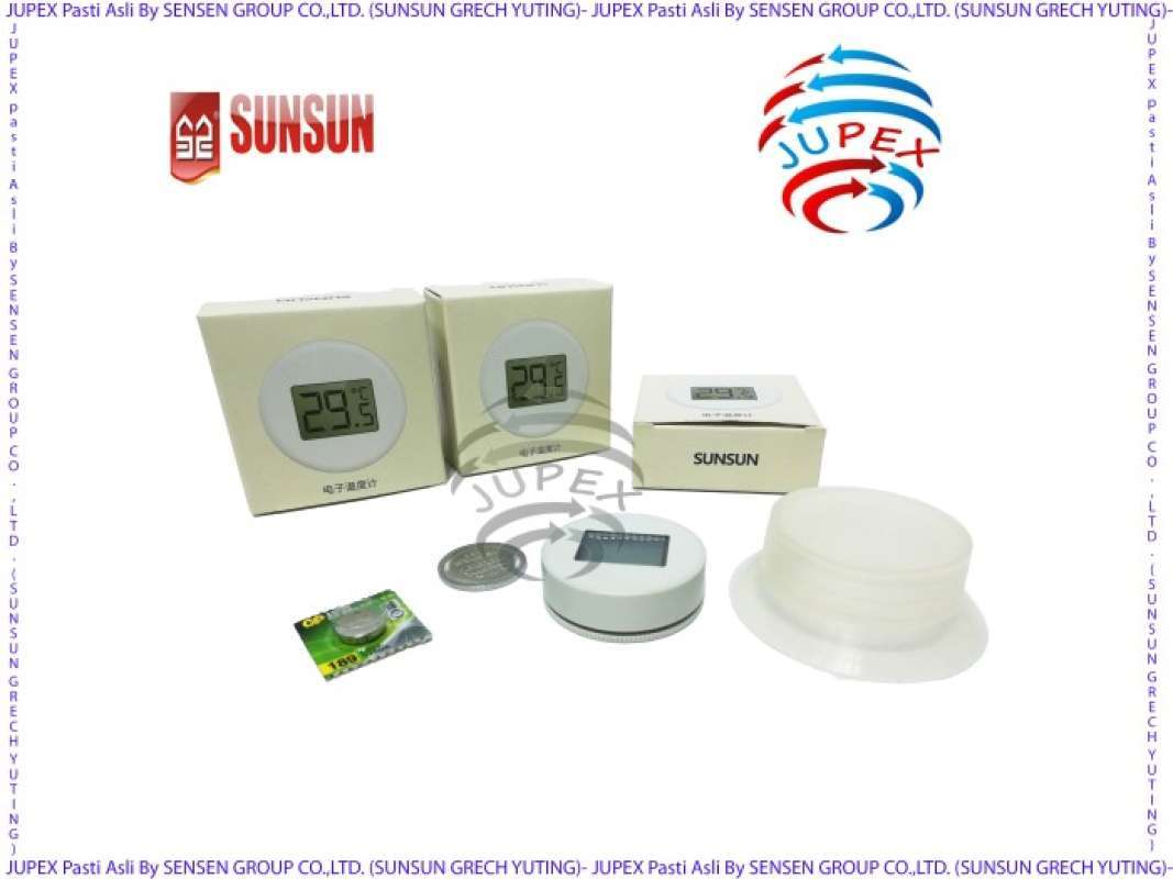 Promo Aquarium Thermometer Sunsun Pengukur Suhu Air Aquarium Diskon 23% ...