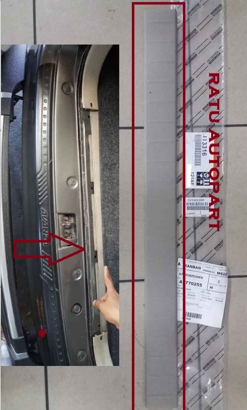 Promo Plate Back Door / Sill Plate Bagasi Belakang Lama Diskon 23% Di ...