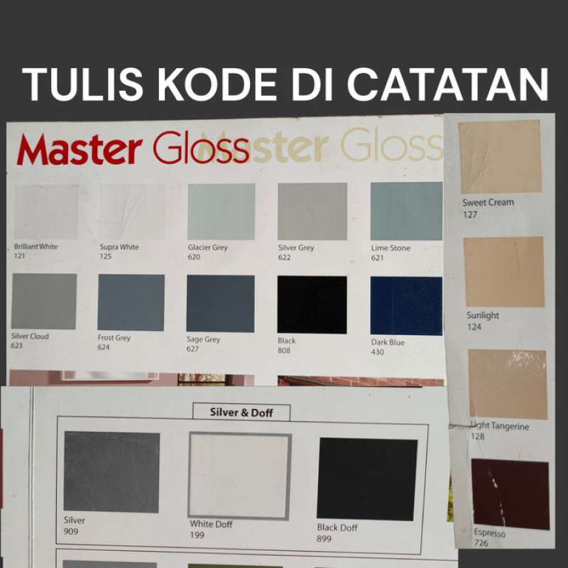 Jual Seiv Master Gloss Cat Kayu Besi Minyak - Warna Lain Note Di Seller ...