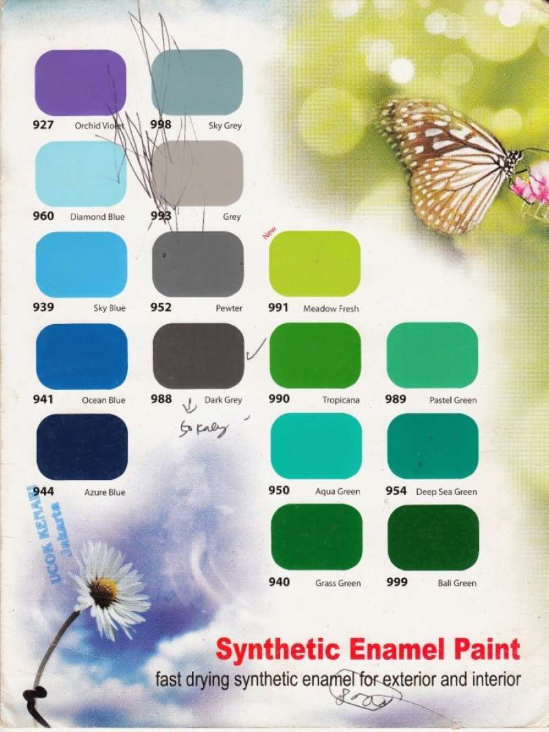 Jual Cat Minyak Kayu Besi Recolac Kuda Terbang/ Semua Warna Ready 1kg 1 ...