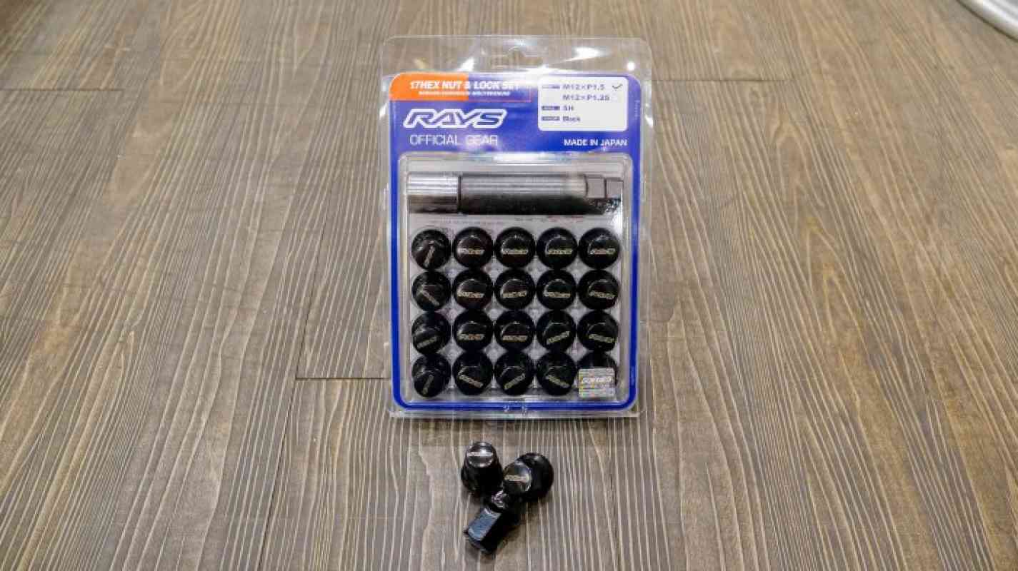 Jual Original Japan Rays 17hex Nut & Lock Set M12 X P1.5 Kunci Baut ...