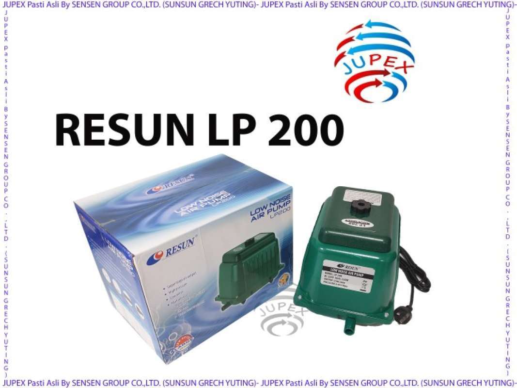 Promo Resun Lp 200 Aerator Low Noise Air Pump Aquarium Pompa Udara ...