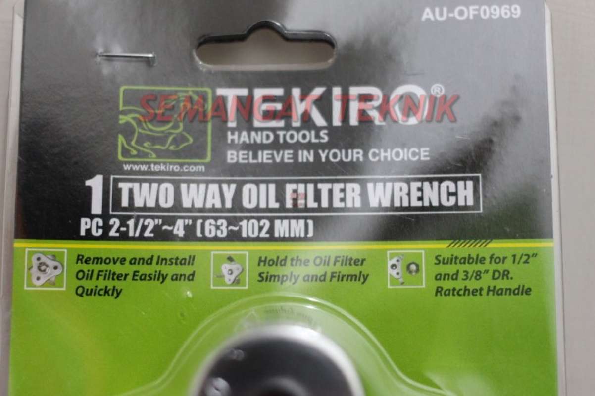 Jual Kunci Oli Filter 2 Arah 3 Kaki 2 Way Oil Filter Tekiro Di Seller ...