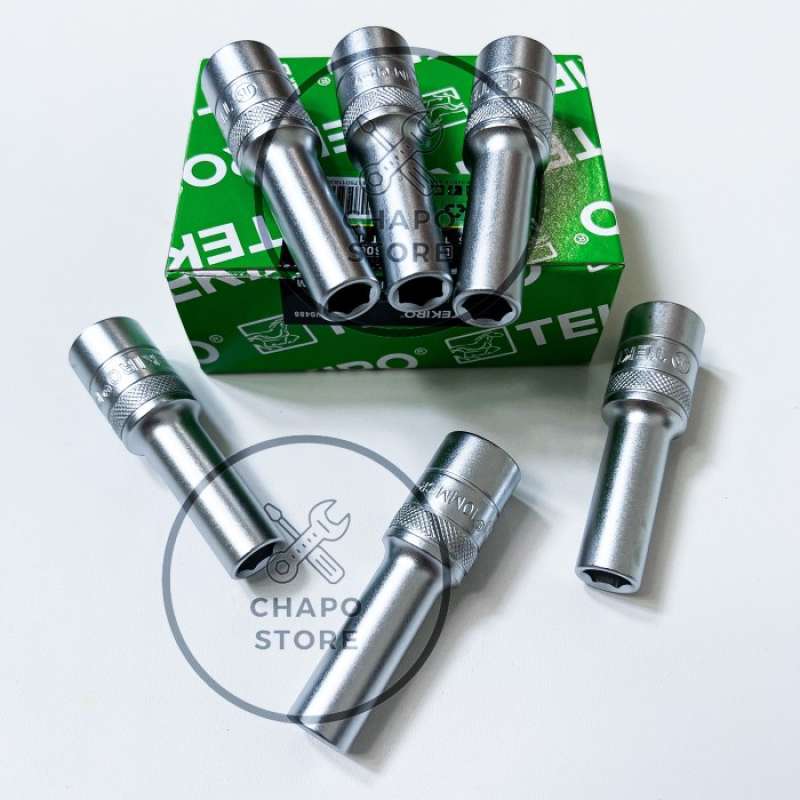 Jual Tekiro Mata Kunci Sok Sock Shock Socket Panjang 1/2 Inch 6pt 8 ...