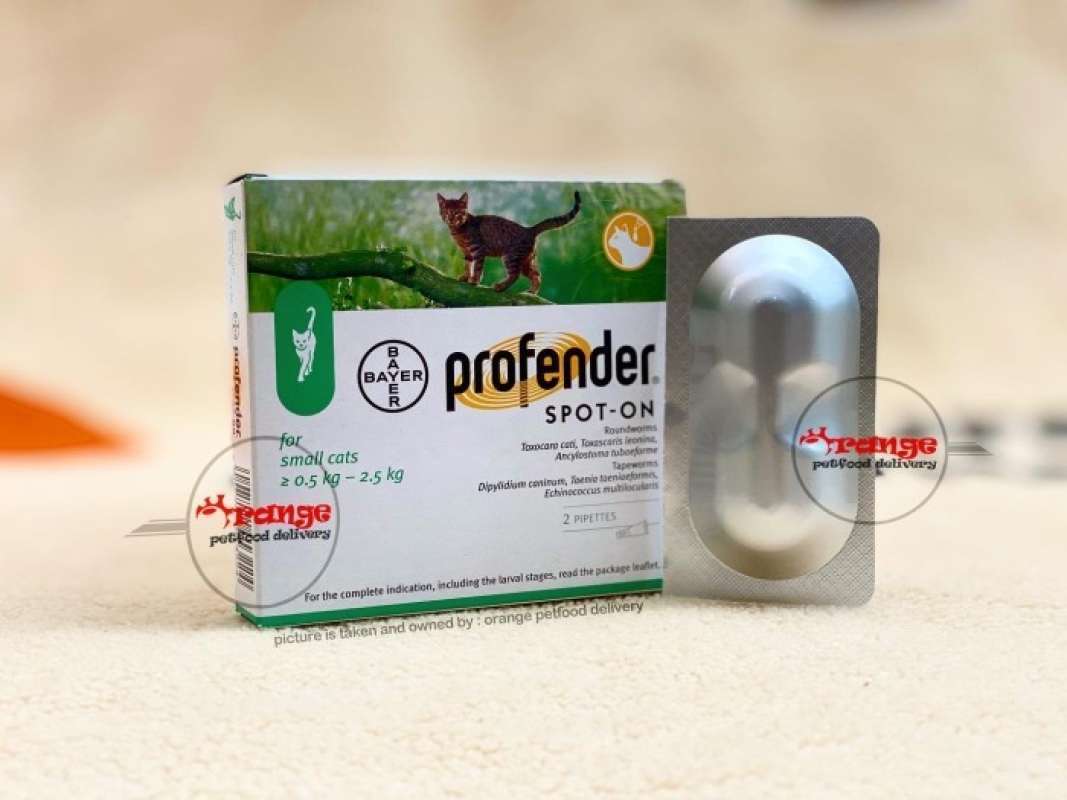 Promo Elanco Profender Spot-on For Small Cats Per 1 Tube Obat Cacing ...