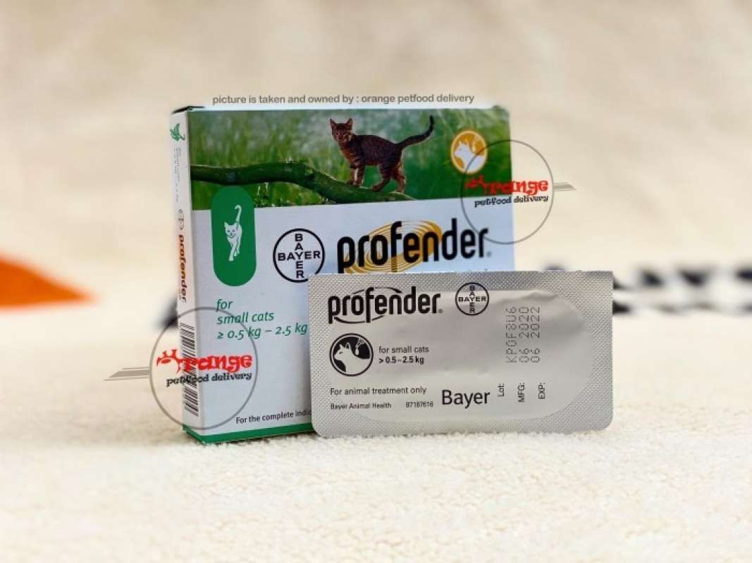 Promo Elanco Profender Spot-on For Small Cats Per 1 Tube Obat Cacing ...