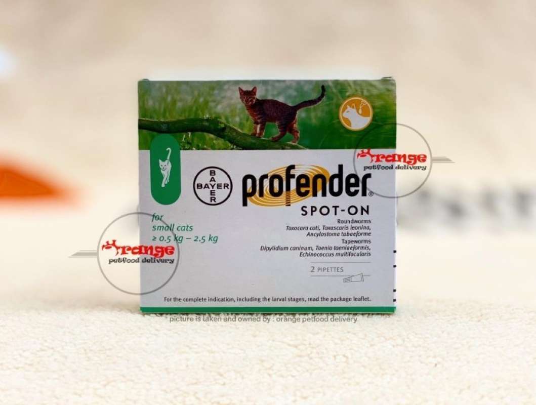 Promo Elanco Profender Spot-on For Small Cats Per 1 Tube Obat Cacing ...