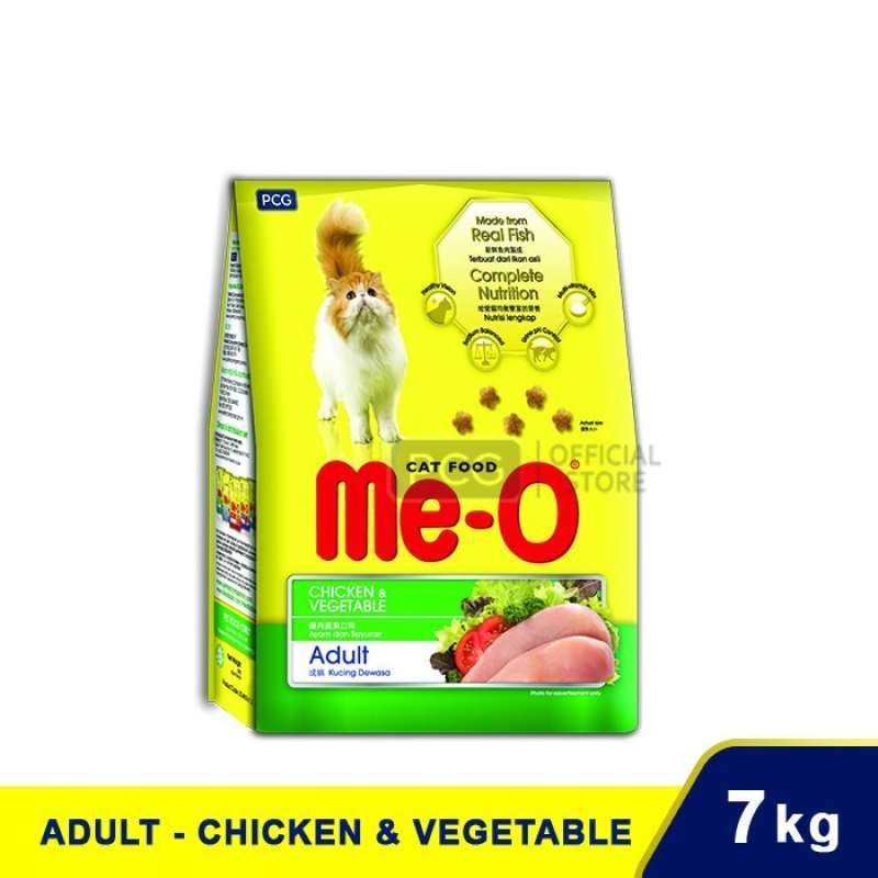 Promo Makanan Kucing Meo/me-o Adult Cat Chicken & Vegetables 7kg ...