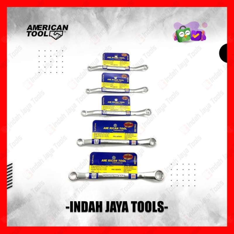 Jual American Tool Kunci Ring X Ring 12 13 14 15 16 17 Mm Satuan Wrench ...