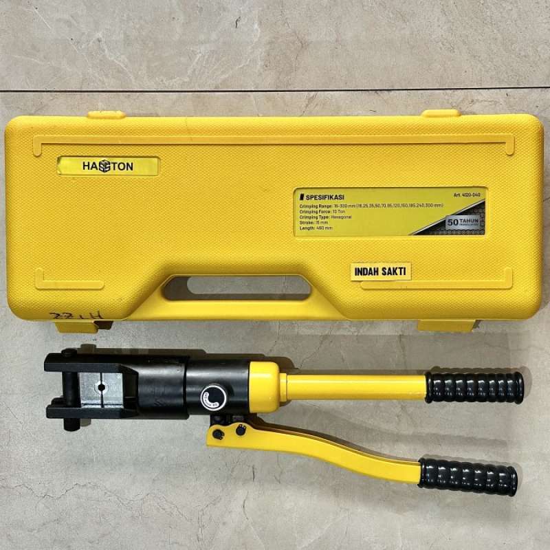 Jual Tang Press Skun Hidrolik /crimping Tools 300mm Hasston Prohex Di ...