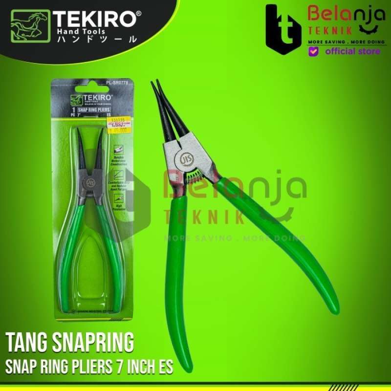 Jual Tekiro Tang Snap Ring 7 Inch Es Buka Lurus Spi Sepi Tang Snapring ...