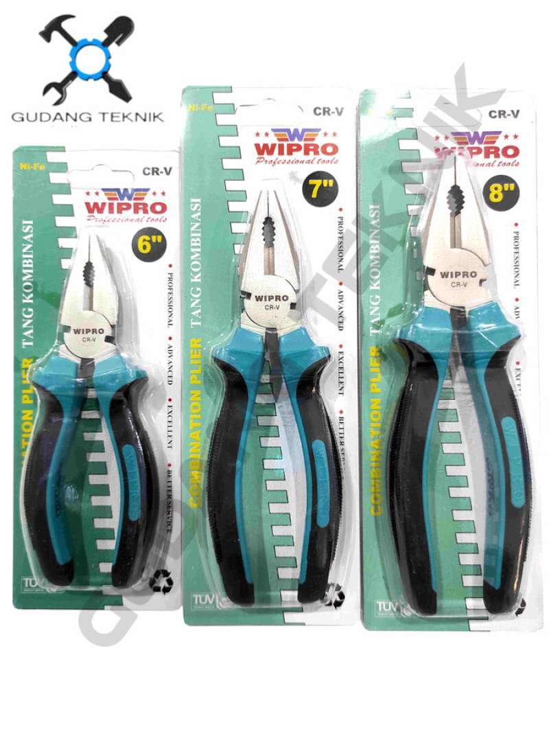 Jual Tang Kombinasi 6 7 8 Wipro Tang Kombinasi Multifungsi 6 7 8 Inch ...