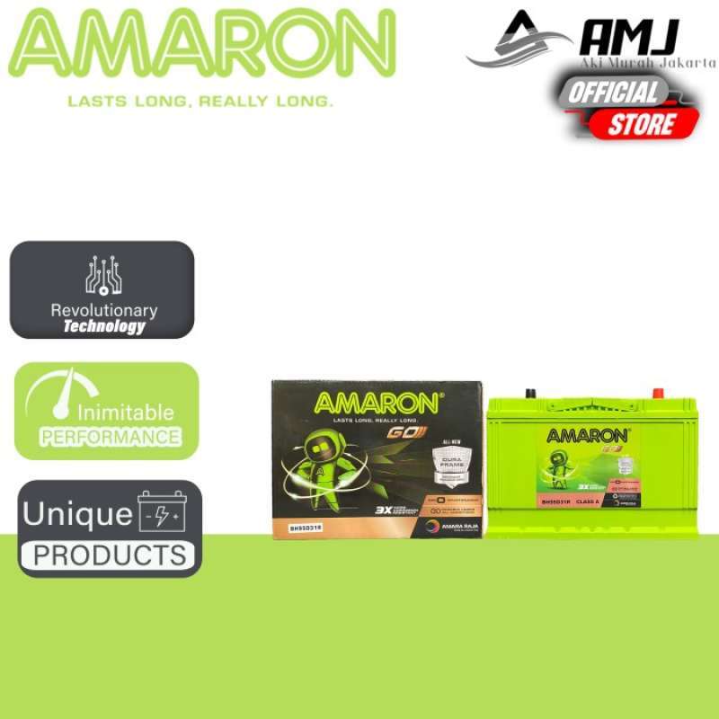Promo Aki Mobil Ford Ranger N70z / 95d31r Amaron Go Aki Kering 12v ...