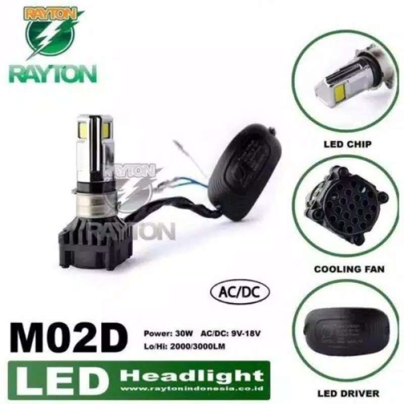 Promo Led Motor Rtd 3 Sisi Biru Universal 4 Bulan Terbaik Diskon 46% Di ...