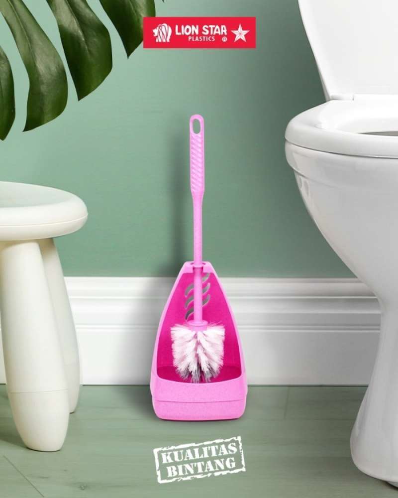 Promo Lion Star Bo-4 Livina Toilet Brush No. 104 Pot Sikat Wc Ada Tempat Diskon 2% Di Seller ...