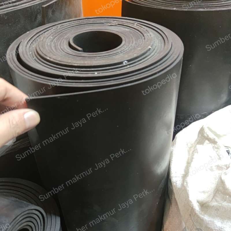 Jual Rubber Sheet Hitam ( Karet Hitam Lembaran ) 3mm X 50cm X 100cm Di Seller Raindrop ...
