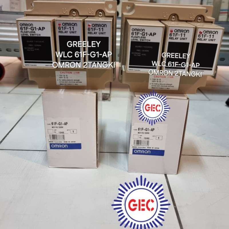 Jual Water Level Control/wlc Omron 61f-g1-ap Di Seller Aghanim ...