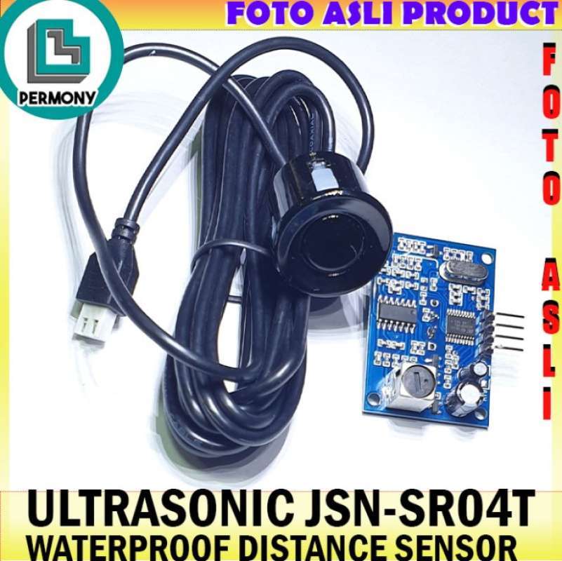 Jual Sensor Distance Ultrasonic Waterproof Jsn-sr04t With Cable Di ...