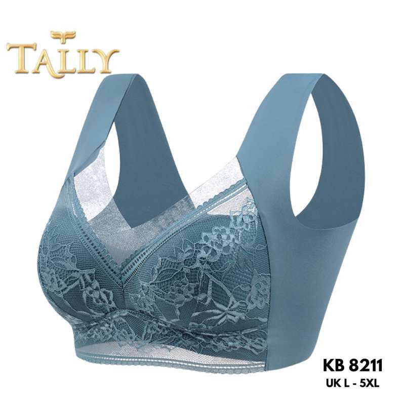 Promo Tally Bra Wanita Tanpa Kawat Bahan Nilon Renda Seamless Cup B - C ...