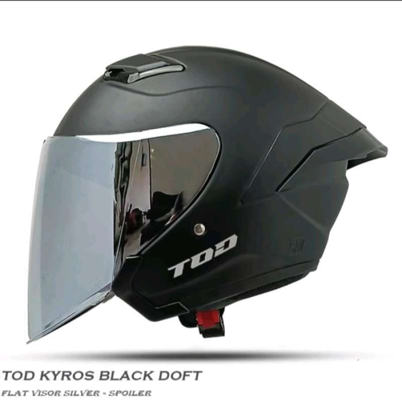 Jual Helm Half Face Merk Tod Kyros Paket Ganteng Sni Original ...