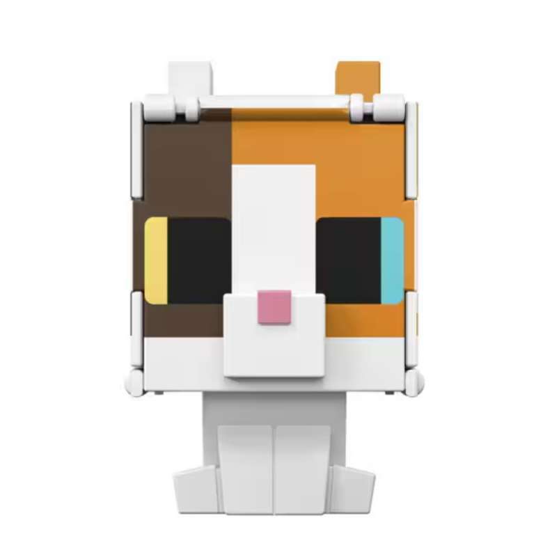 Promo Minecraft Flippin’ Figs Calico Cat + British Shorthair Cat ...