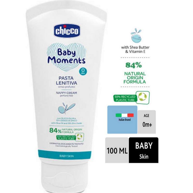 Jual Chicco Baby Moments Nappy Cream 100ml Krim Popok Bayi 100 Ml Chc10244 Di Seller Cupliss ...
