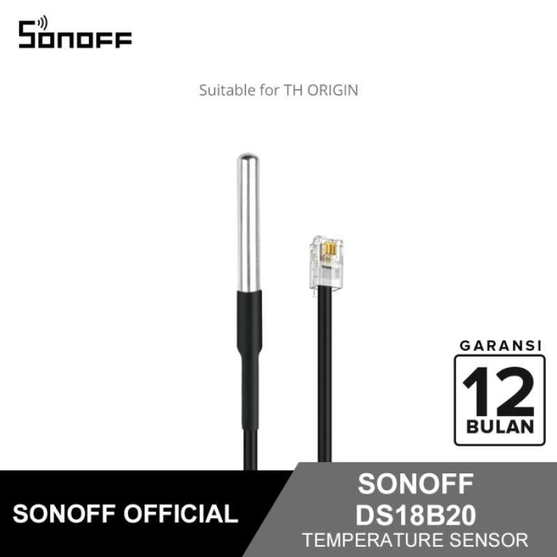 Jual Sonoff Smart Temperature Sensor Ds18b20 / Wts01 Suhu Air Waterproof Di Seller Shin Store ...