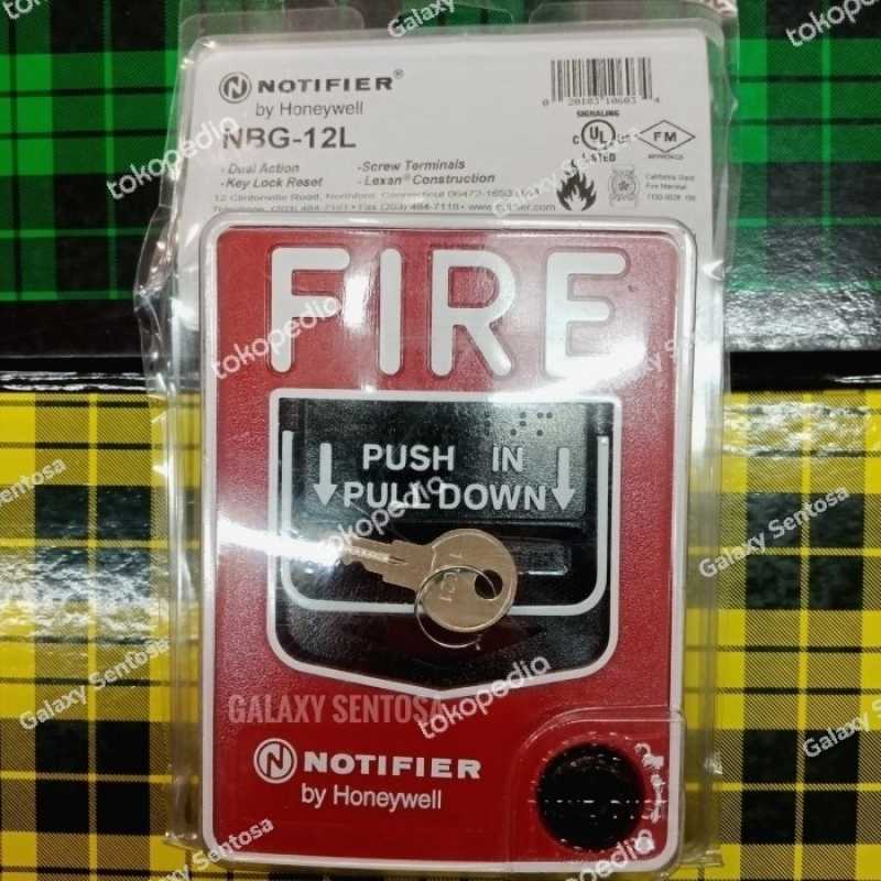 Jual Pull Down / Pull Station Notifier Type Nbg-12l With Key Di Seller Shin Store - Cengkareng ...