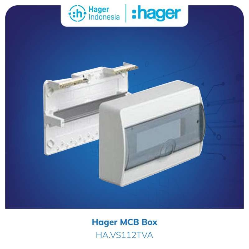Jual Hager Box Mcb Outbow Transparant 12 Group - Vs112tva Di Seller ...