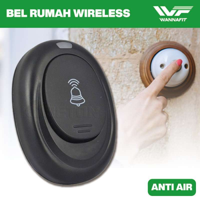 Jual Pintu Bel Rumah Alarm Wireless Waterproof Eu Plug Dan Led ...