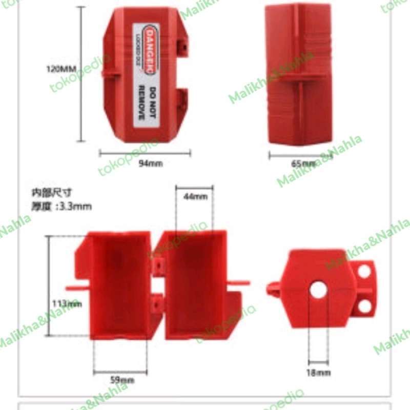 Jual Alat Loto Penguncian Steker Listrik Electrical Plug - Large Di ...